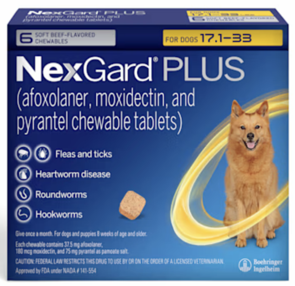 NexGard® PLUS 12 PACK – Middletown Veterinary Hospital